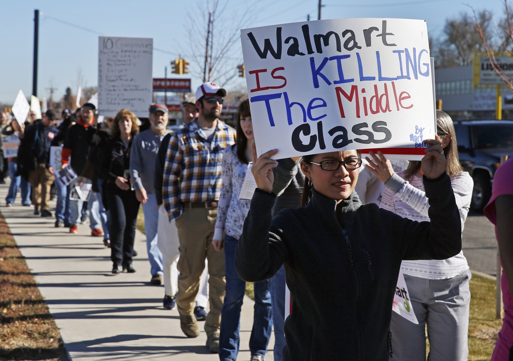 Walmart Workers Stage Black Friday Protests at Stores Throughout the ...