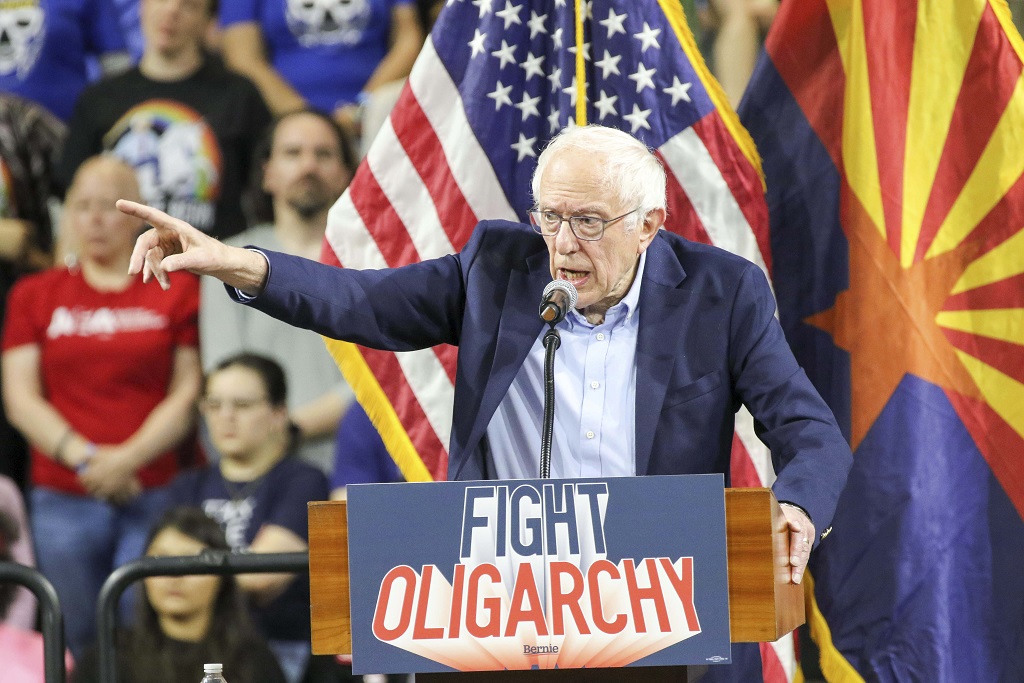 Bernie’s ‘Fighting Oligarchy’ Tour Is Organizing, Too - The American ...