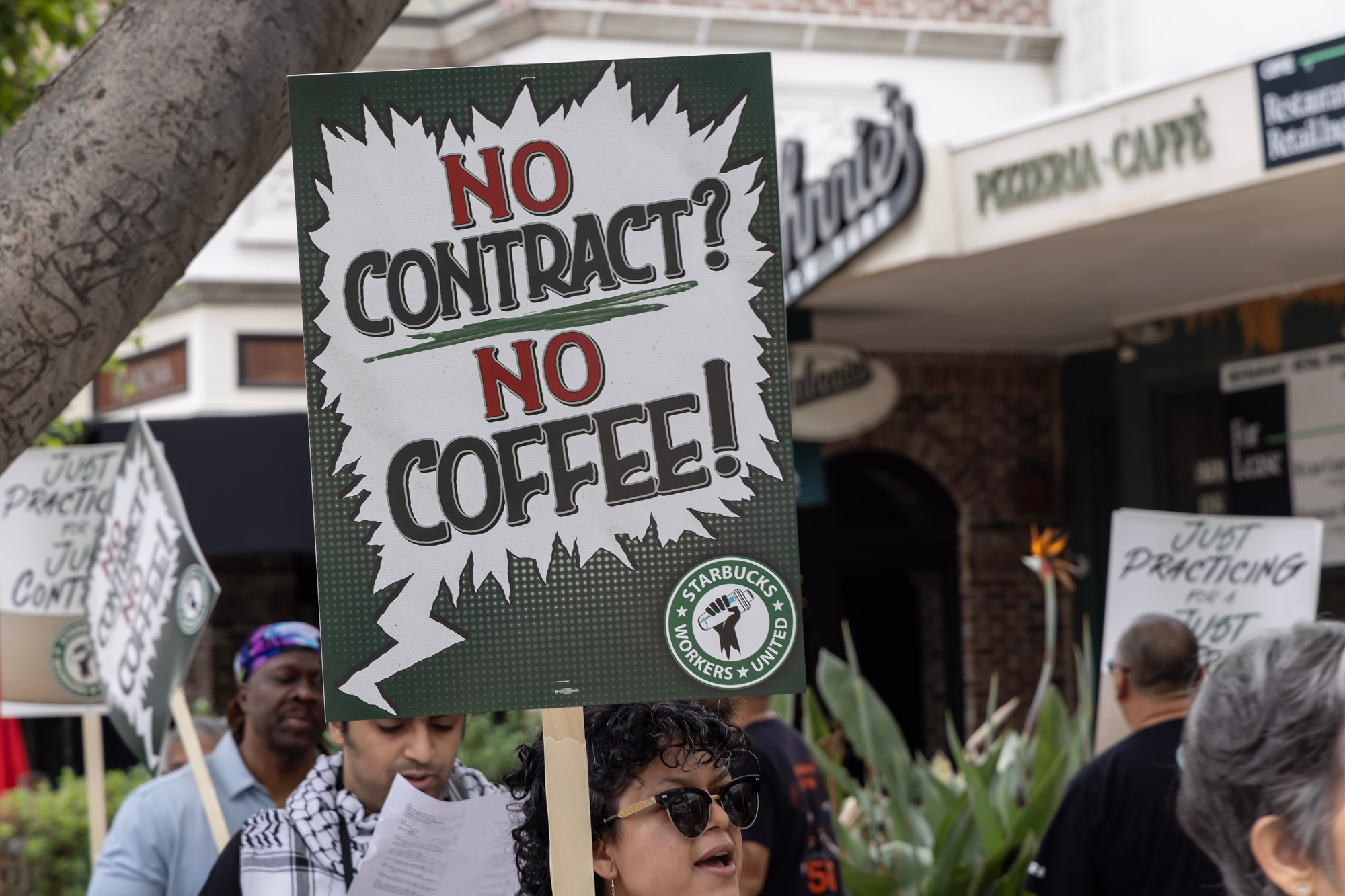 Starbucks Workers Tell Bosses: No Contract, No Coffee - The American ...